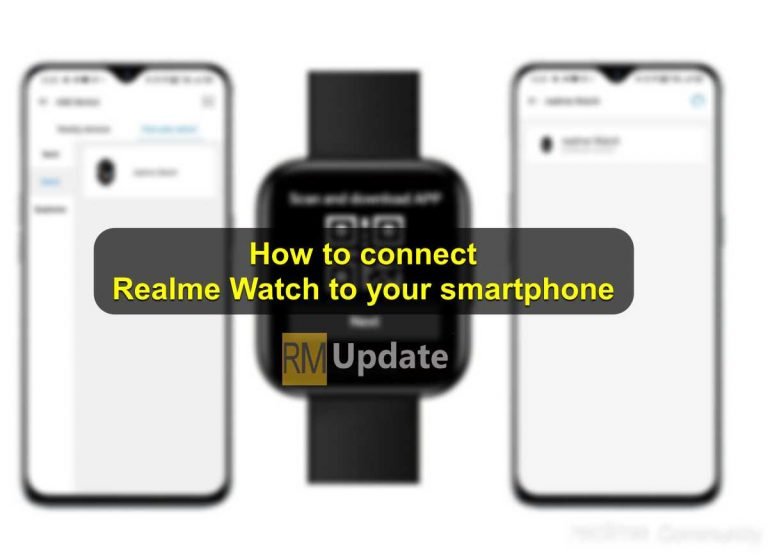 Realme Watch: How to setup with Realme Link App
