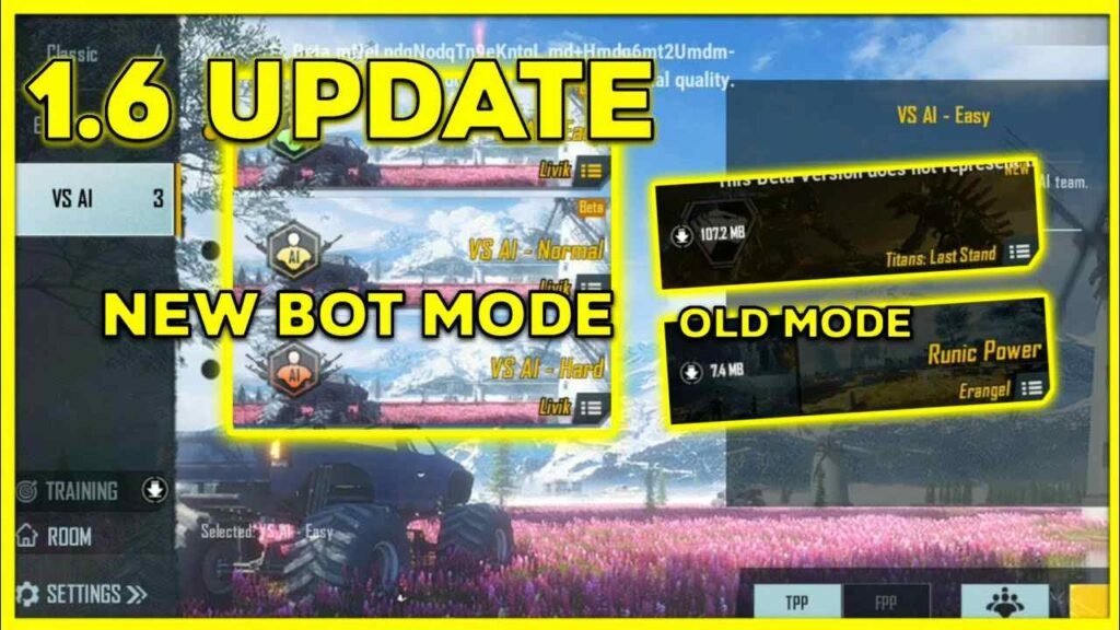 BGMI or PUBG Mobile: Try New Bot Lobby Mode, Play, win, Chicken Dinner